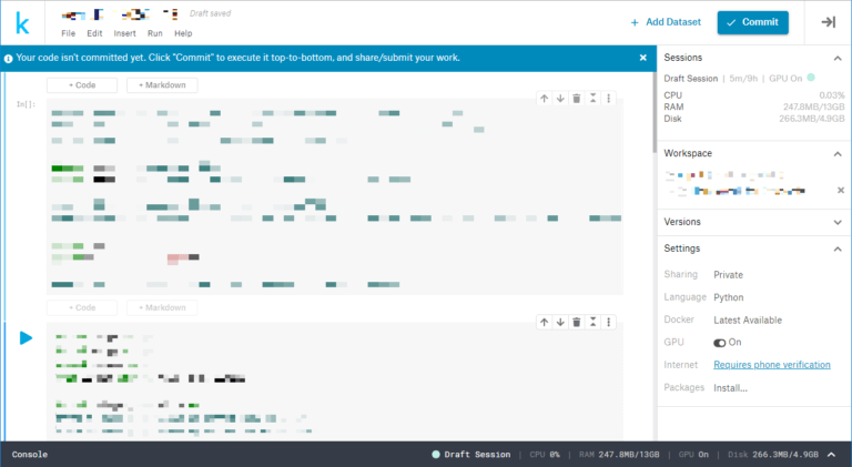 【kaggle入門】kernelでGPUを使う方法 CPUとの性能比較 - AI人材になる